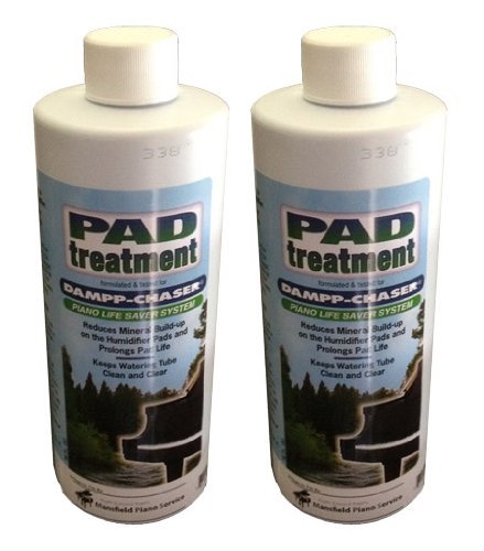 Dampp-Chaser Piano Humidifier Pad Treatment 16 oz Bottle Value Pack - 2/Pack