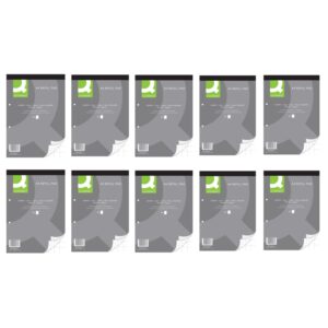 q-connect a4 graph refill pad, 80 leaf kf02231 - pack of 10