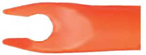 victory pin nocks neon orange 12 pk.