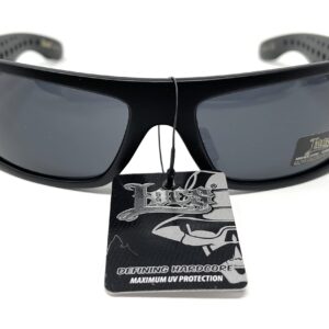 Black Locs OG Gangster Cholo Narrow Rectangular Sunglasses