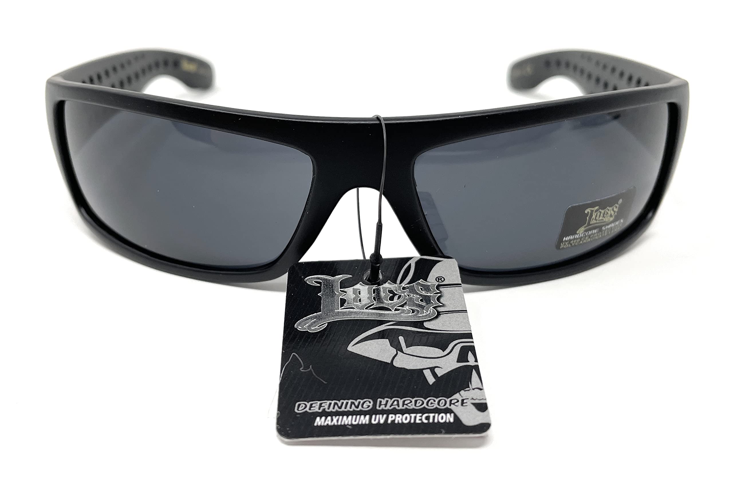 Black Locs OG Gangster Cholo Narrow Rectangular Sunglasses