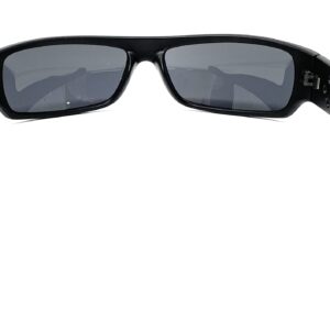 Black Locs OG Gangster Cholo Narrow Rectangular Sunglasses