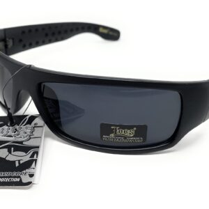 Black Locs OG Gangster Cholo Narrow Rectangular Sunglasses