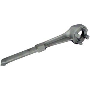 duda energy dwrench aluminum drum wrench for opening 10 gal, 15 gal, 20 gal, 30 gal and 55 gal barrels standard, 2" bung racing fuel methanol, 2"