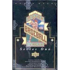 1993 upper deck baseball series one box