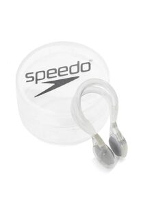 speedo unisex swim nose clip liquid comfort clear one size