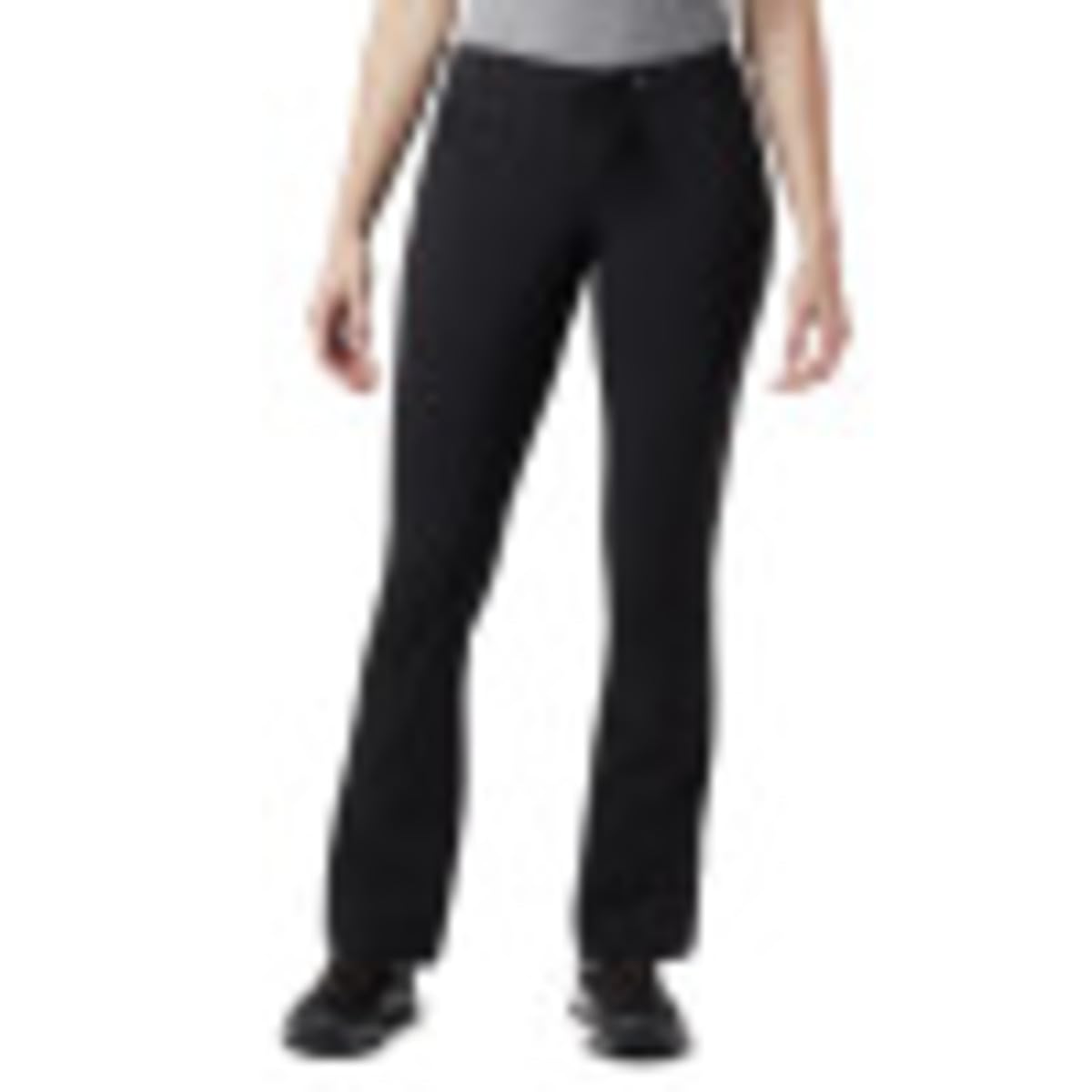 Columbia Women's Anytime Outdoor Boot Cut Pant, Black, 16