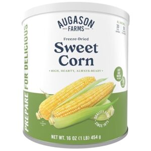 augason farms freeze dried sweet corn 16 oz #10 can