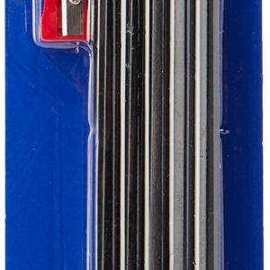 Just stationery HB Pencil with Sharpener (Pack of 10)