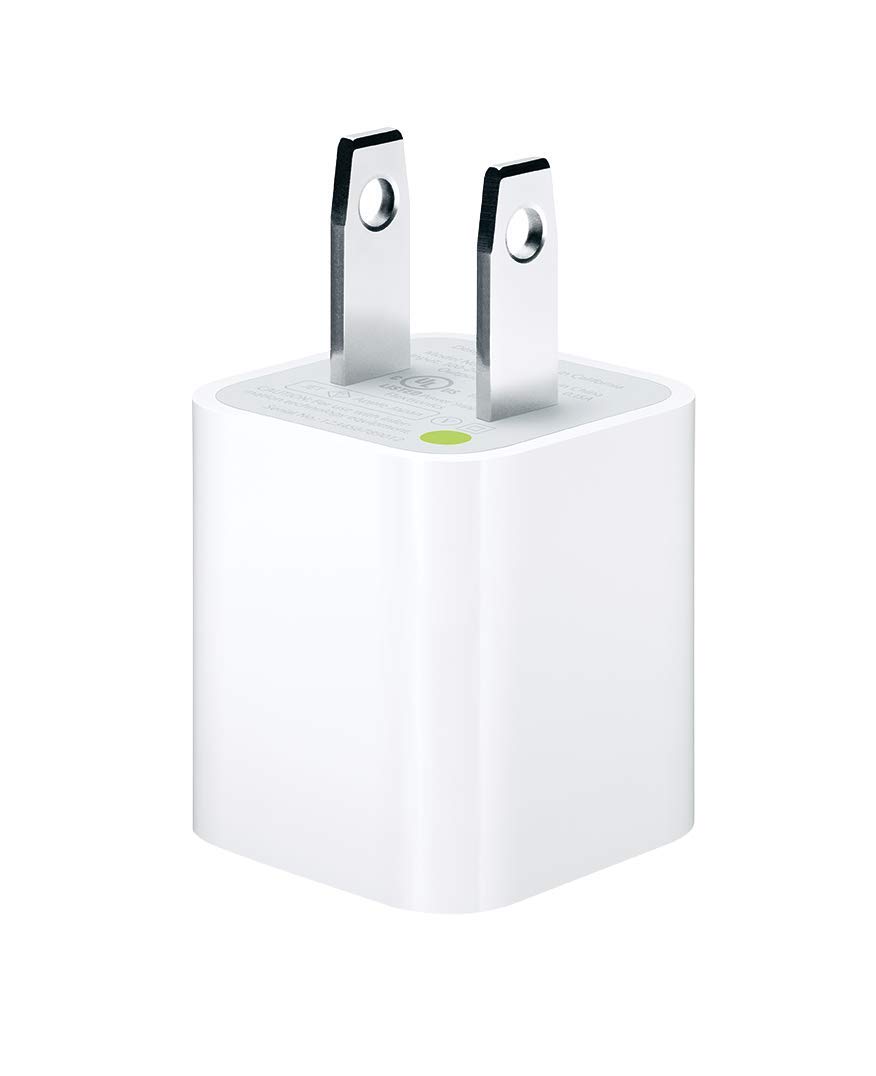 Apple 5W USB Power Adapter - iPhone Charger, Type A Wall Charger