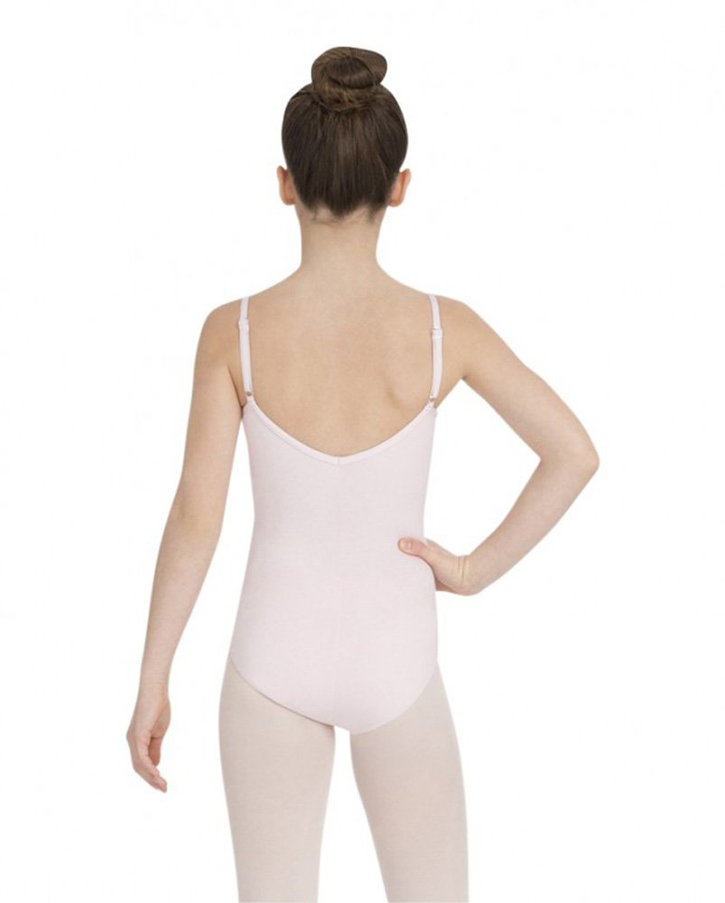 Capezio womens Classics Camisole Leotard With Adjustable Straps Jumpsuit, Pink, Small US