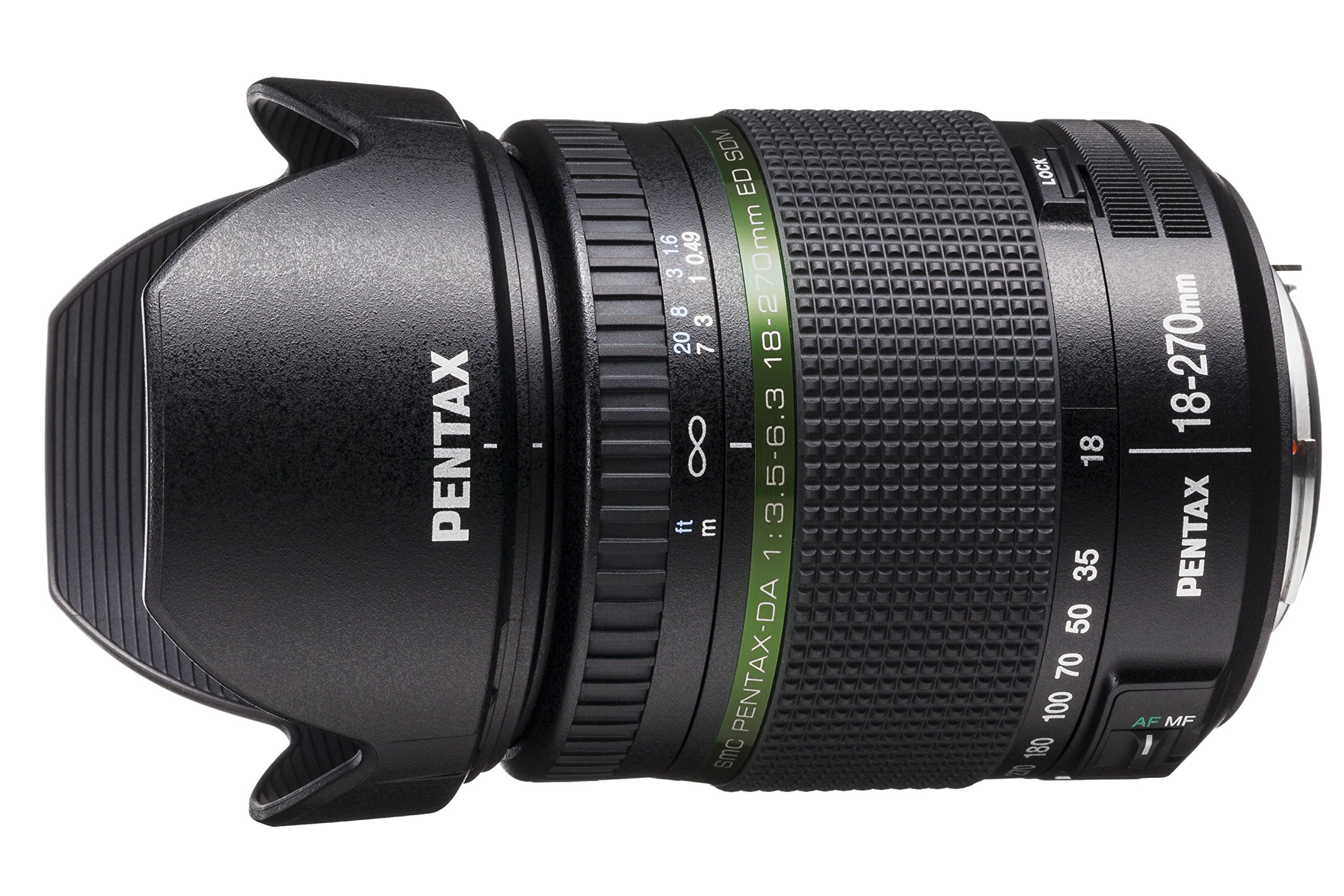 Pentax K-Mount DA 18-270mm f3.5-6.3 ED SDM Interchangeable Lens