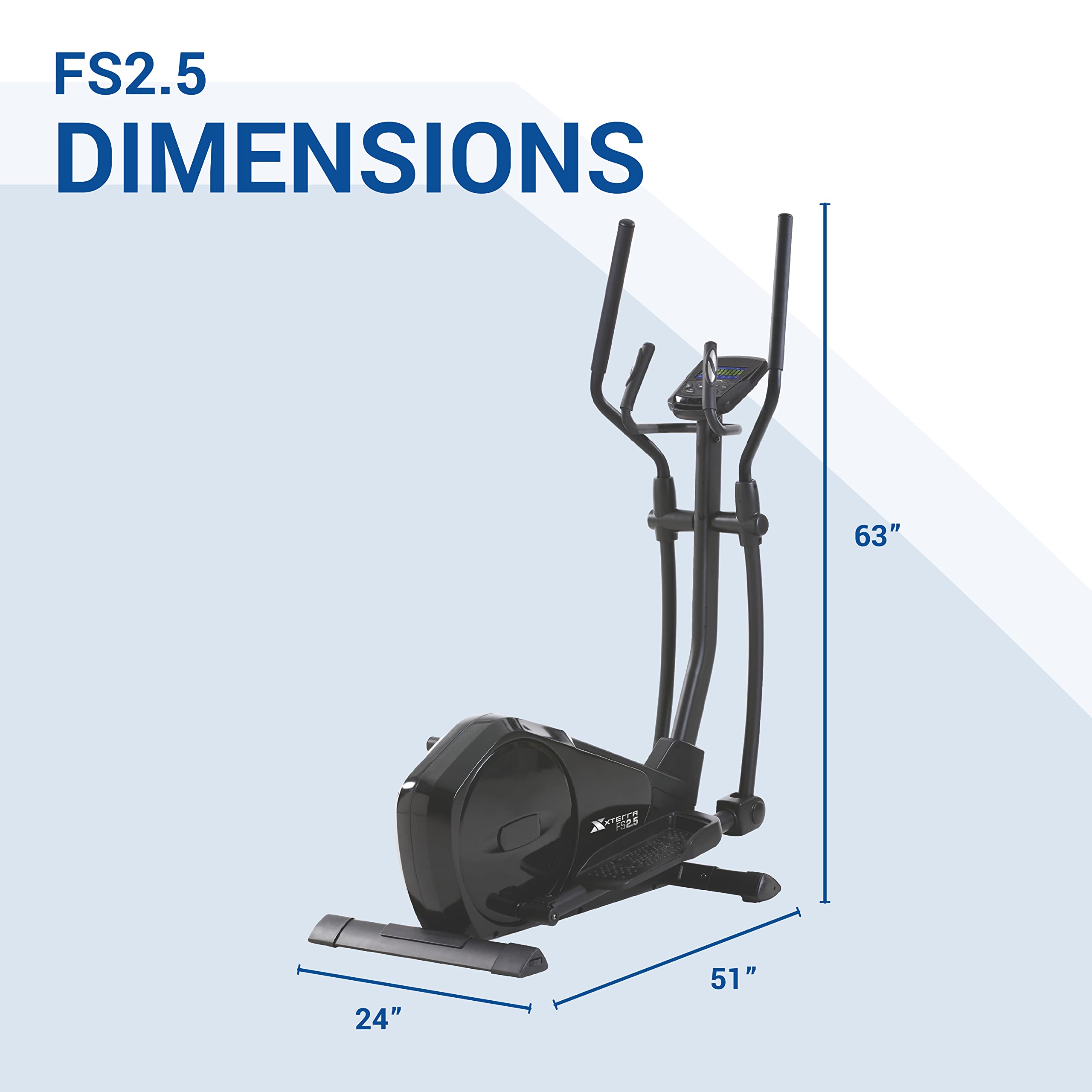 XTERRA Fitness FS2.5 Elliptical Trainer Machine