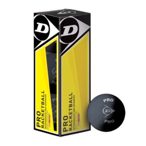 dunlop nd sports pro racketball balls, multi-colour, one size, 762034