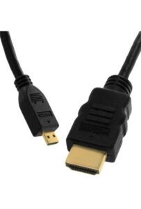 micro hdmi (type d) to hdmi (type a) cable for amazon kindle fire hd 8.9 tablet - 6 feet (package include a handhelditems sketch stylus pen) (not compatible with kindle fire hdx 8.9)