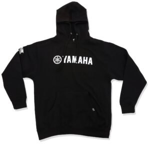 factory effex 16-88234 yamaha' team pullover sweatshirt (black, large)