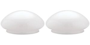 westinghouse 85613 shade, 2 pack, white, 2 count