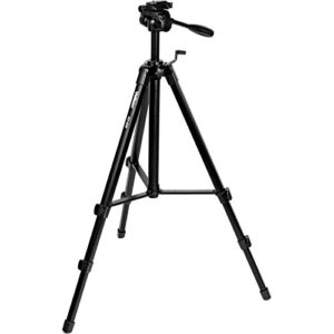 velbon ex-630/f aluminum tripod with 3-way pan head, 12.0lbs max load capacity