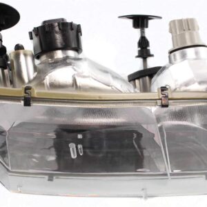 Evan Fischer Driver and Passenger Side Headlight Set of 2 Compatible with 1998-2011 Ford Crown Victoria -