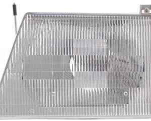 Evan Fischer Driver and Passenger Side Headlight Set of 2 Compatible with 1997-2002 Ford E-150 Econoline, 1997-1998 E-350 Econoline, 1997-2002 E-150 Econoline Club Wagon & 1997-2002 E-250 Econoline