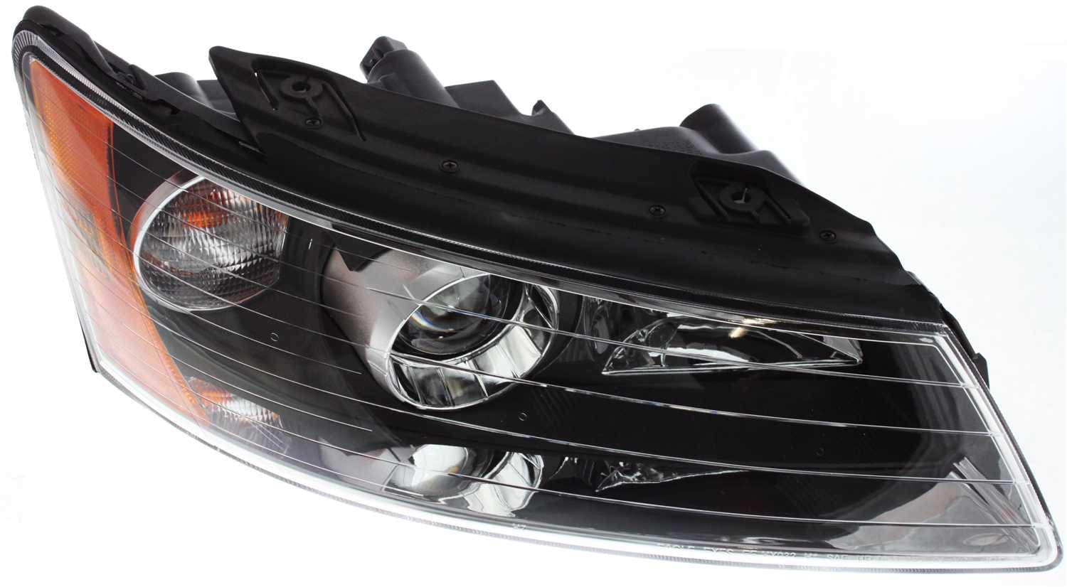 Evan Fischer Driver and Passenger Side Headlight Set of 2 Compatible with 2006-2008 Hyundai Sonata - HY2502135, HY2503135