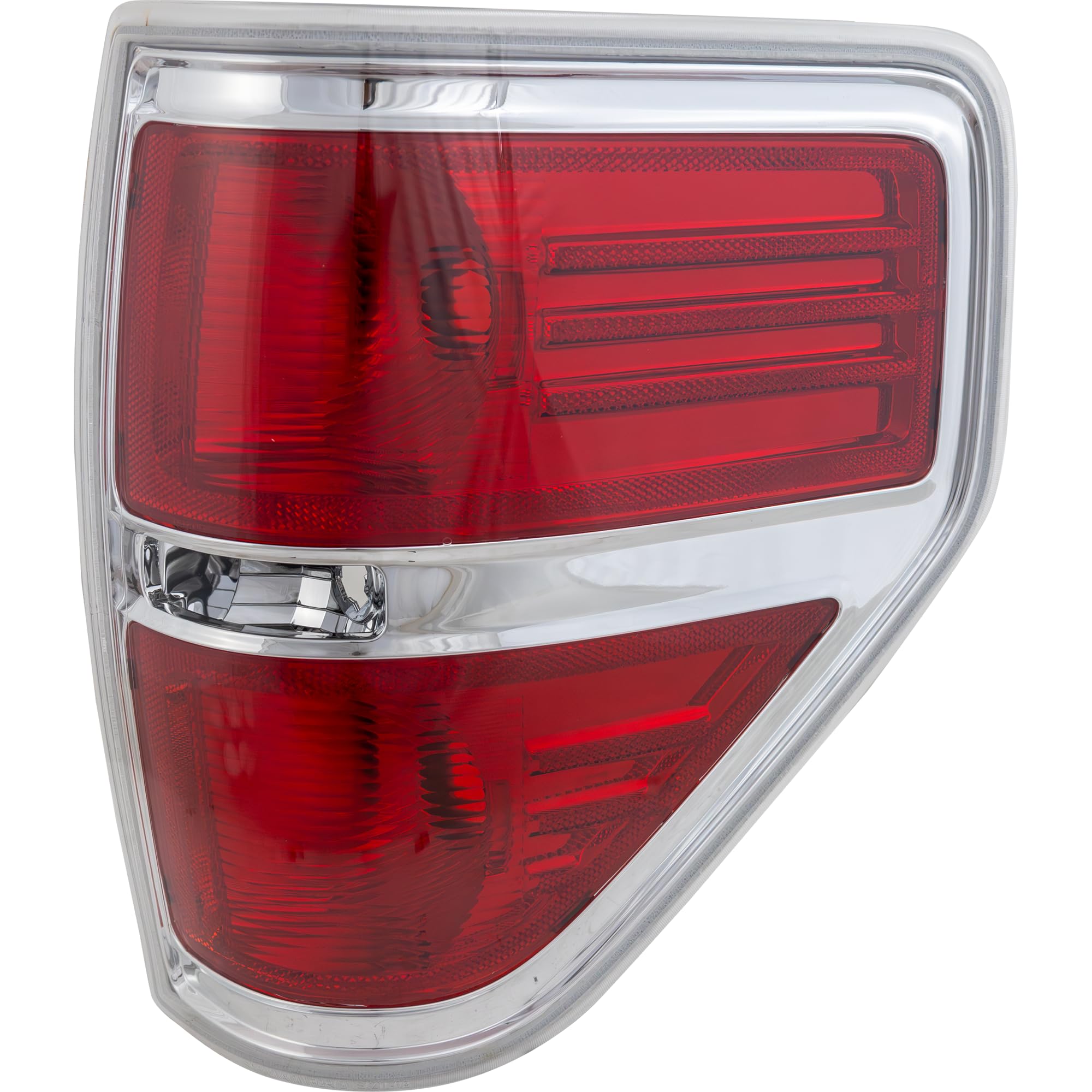 Evan Fischer Tail Light Compatible with 2009-2014 Ford F-150 Passenger Side Halogen CAPA Styleside