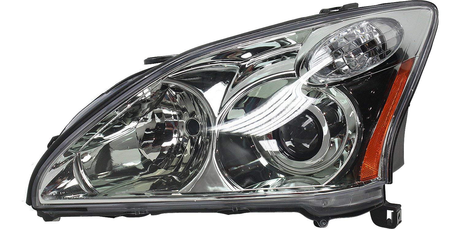 Evan Fischer Headlight Set Compatible with 2004-2006 Lexus RX330 Left Driver and Right Passenger Side