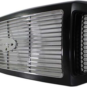 Evan Fischer Grille Assembly Compatible with 2005-2007 Ford F-250 Super Duty, 2005-2007 F-350 Super Duty, 2005 Excursion & 2005-2007 F-450 Super Duty - FO1200458