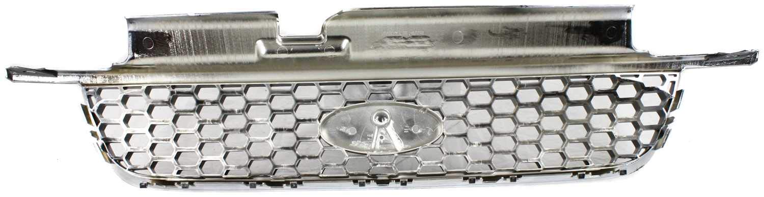 Evan Fischer Grille Assembly Compatible with 2001-2004 Ford Escape - FO1200390