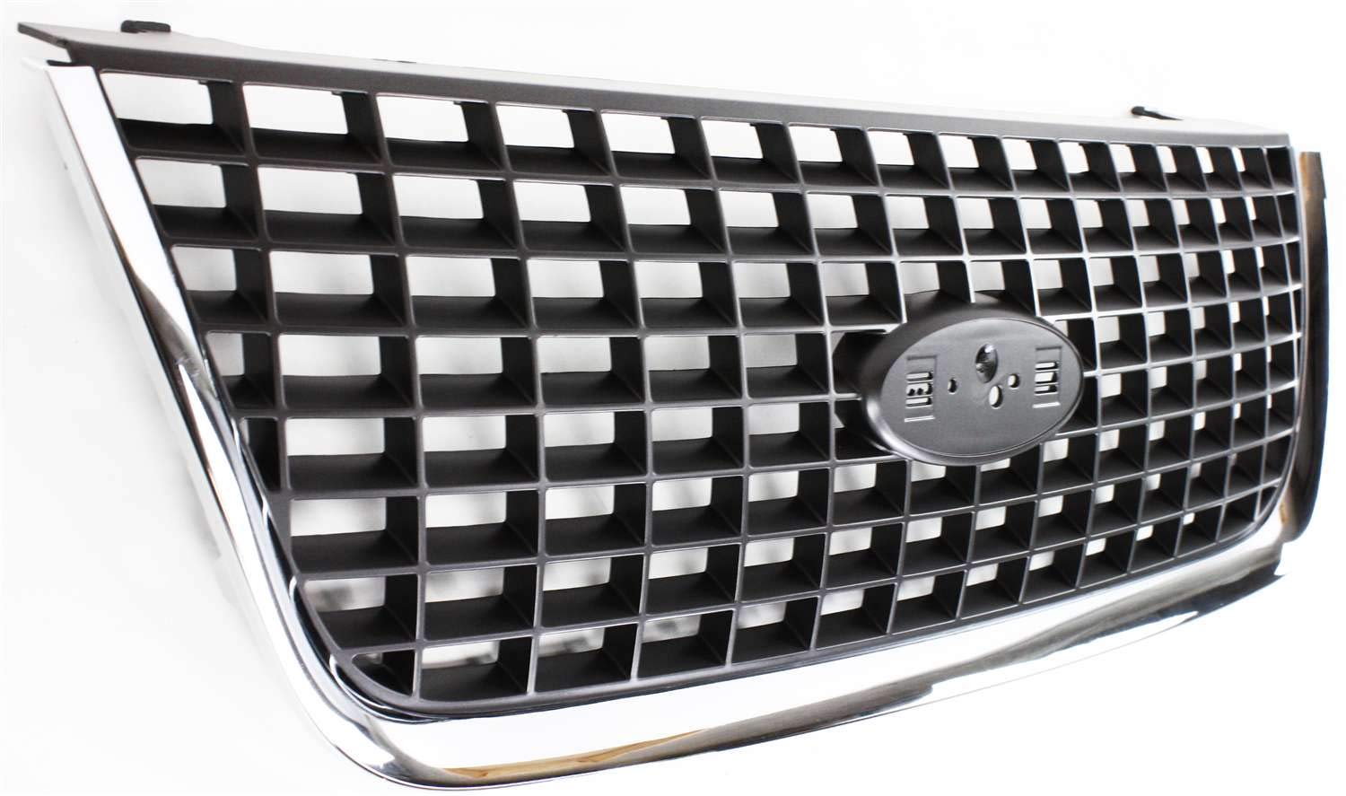 Evan Fischer Grille Assembly Compatible with 2003-2006 Ford Expedition - FO1200401