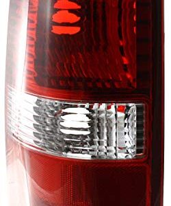 Evan Fischer Tail Light Lens and Housing Compatible With 2004-2008 Ford F-150 Driver and Passenger Side Set