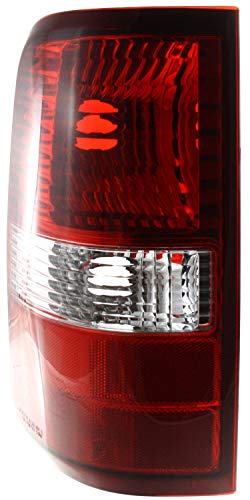 Evan Fischer Tail Light Lens and Housing Compatible With 2004-2008 Ford F-150 Driver and Passenger Side Set