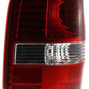 Evan Fischer Tail Light Lens and Housing Compatible With 2004-2008 Ford F-150 Driver and Passenger Side Set