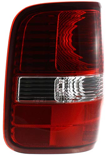 Evan Fischer Tail Light Lens and Housing Compatible With 2004-2008 Ford F-150 Driver and Passenger Side Set