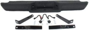 evan fischer step bumper compatible with 1993-2011 ford ranger assembly powdercoated black steel hitch style fleetside