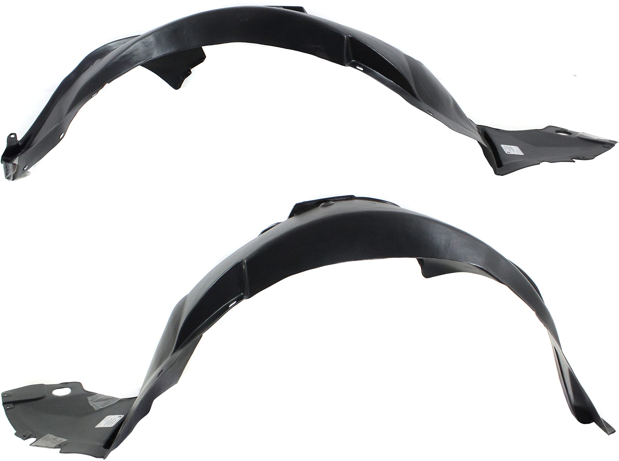 Evan Fischer Fender Liner SET Compatible with 2010-2012 Ford Fusion Front, Driver and Passenger Side FO1249143