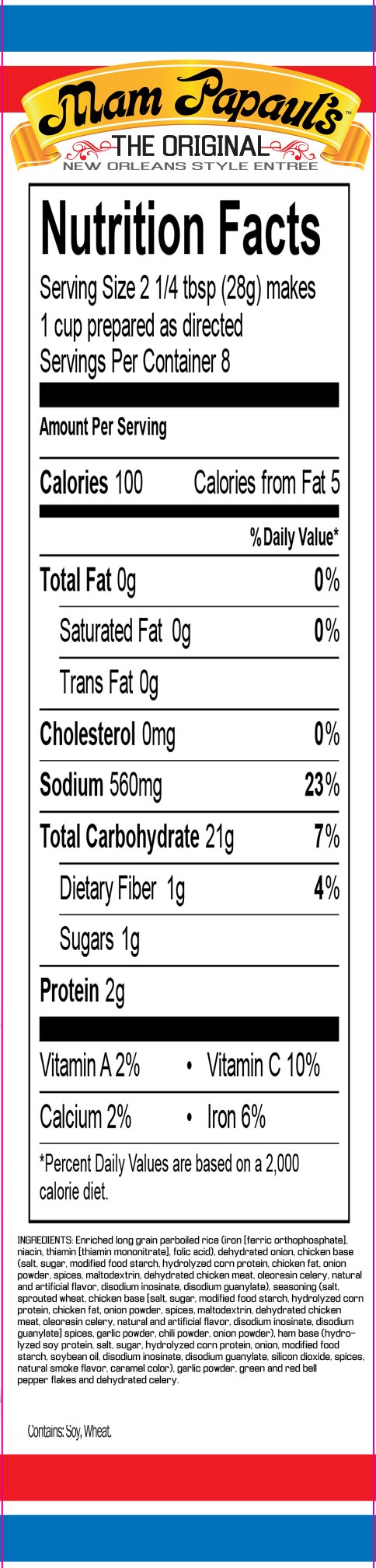 Mam Papaul's Louisiana Dirty Rice Mix 8.19 oz