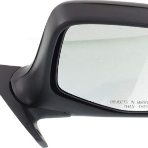 Kool Vue Left & Right Manual Door Mirrors Compatible With Ford F-150 1992-1996 Chrome Pair Standard Cab