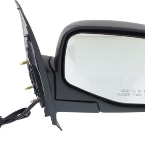 Kool Vue Left & Right Power Non-Heated Door Mirrors Compatible With Ford Explorer 1995-2001 With Puddle Lamp Textured Pair