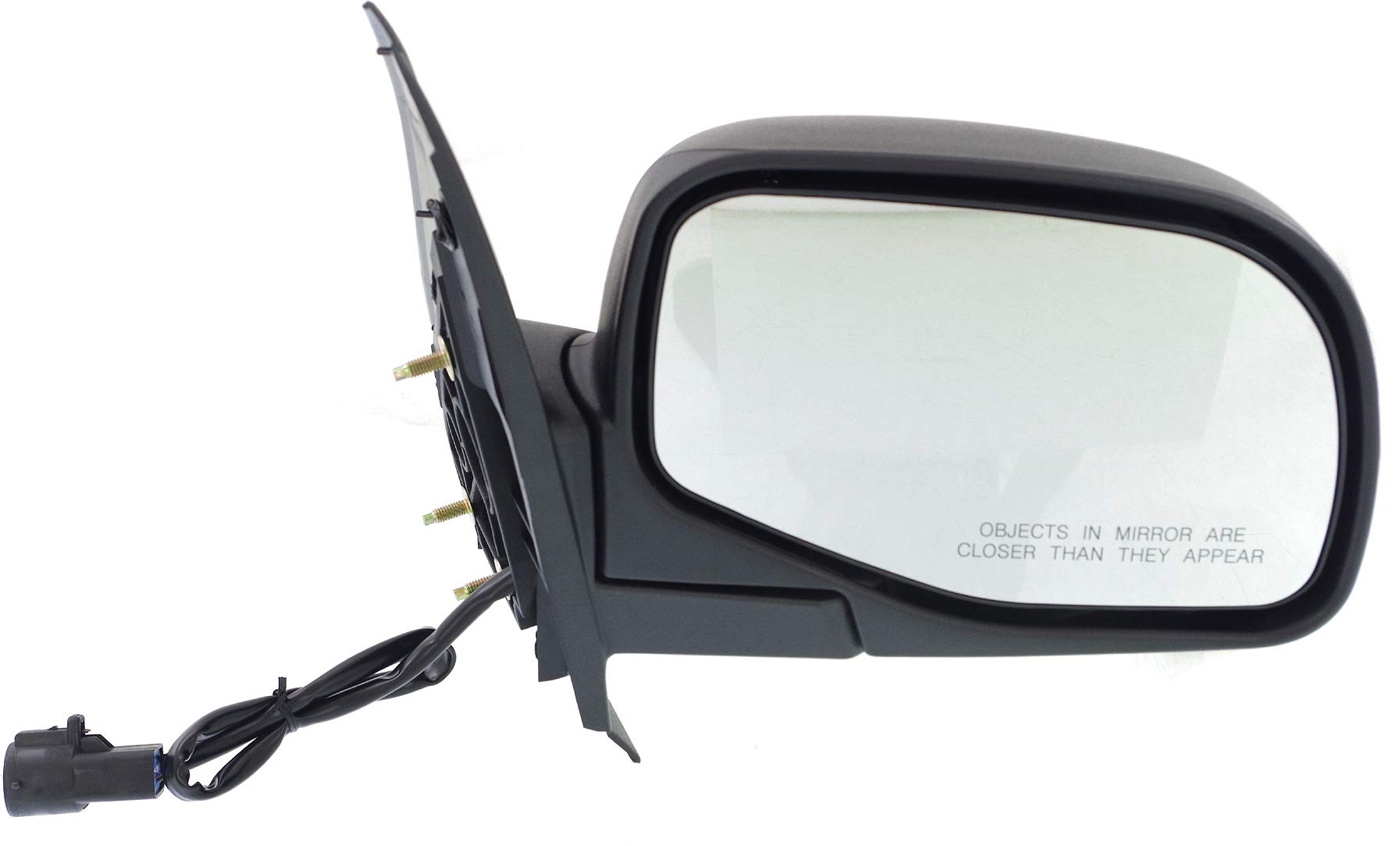 Kool Vue Left & Right Power Non-Heated Door Mirrors Compatible With Ford Explorer 1995-2001 With Puddle Lamp Textured Pair