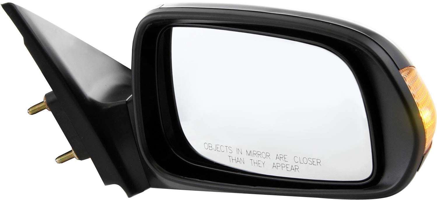 Kool Vue Left & Right Power Door Mirrors Compatible With Scion tC 2005-2010 With Signal Light Paintable Pair