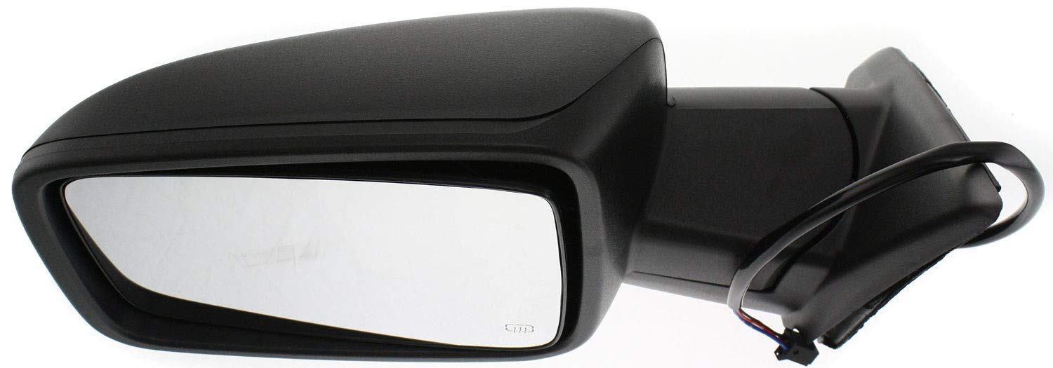 Kool Vue Left Power Heated Door Mirror Compatible With Ram 1500 2011-2013 Textured Crew Cab & Standard Cab