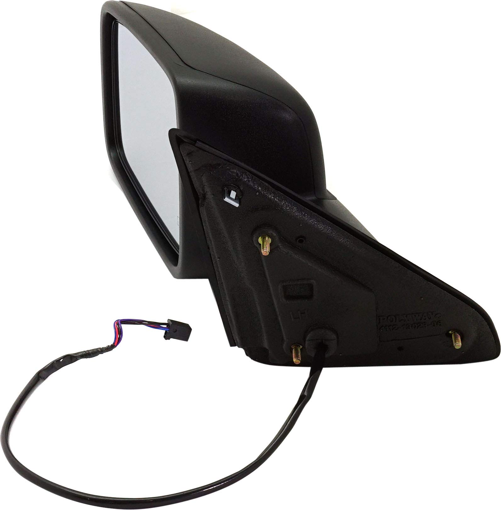 Kool Vue Left Power Heated Door Mirror Compatible With Ram 1500 2011-2013 Textured Crew Cab & Standard Cab