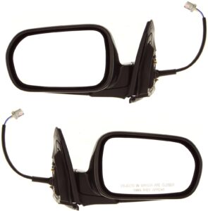 kool-vue set of 2 mirror compatible with 2002-2003 acura rsx driver and passenger side ac1320110, ac1321110