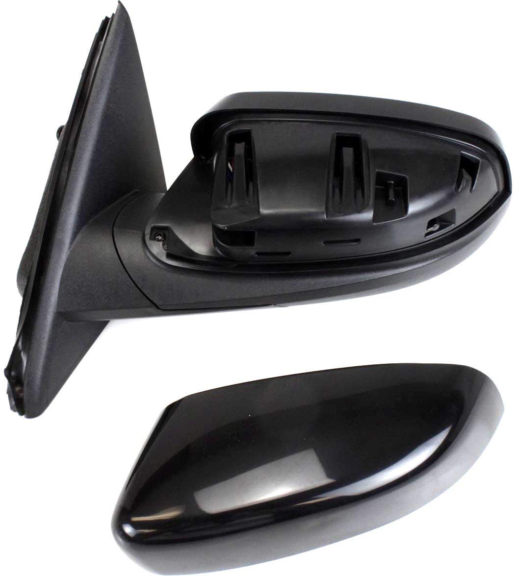 Kool Vue Left Power Heated Door Mirror Compatible With Ford Taurus 2010-2011 With Puddle Lamp; Without Memory Paintable