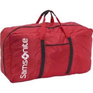 samsonite tote-a-ton 82.55 cm duffle bag luggage black (red)