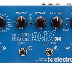 TC Electronic Flashback X4 Guitar Delay Effects Pedal