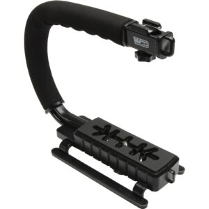 vidpro vb-12 stabilizer hand grip for video camcorders & action cameras