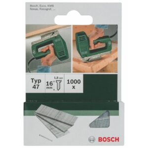 bosch 2609255809 16mm type 47 tacker nails (pack of 1000)