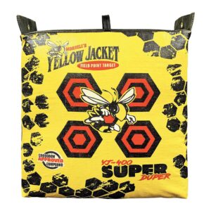 Morrell Super Duper Field Point Bow Targets Archery Block Bag for High Speed Compound Bows and Crossbows Outdoor Target Practice, Yellow